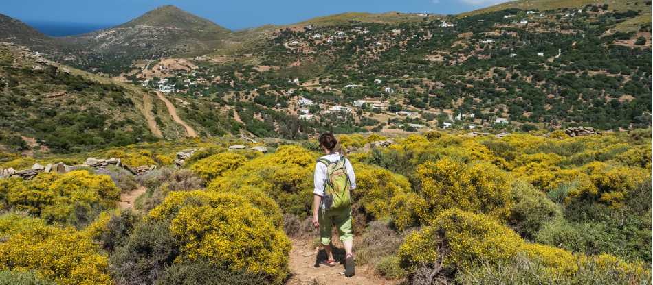 Andros Trail Self Guided Walk In Greece